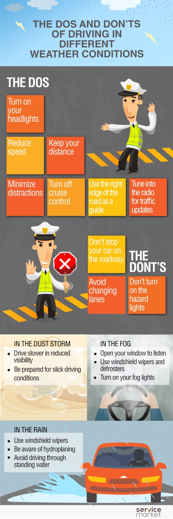 The Dos and Don’ts of Driving in Different Weather Conditions ...
